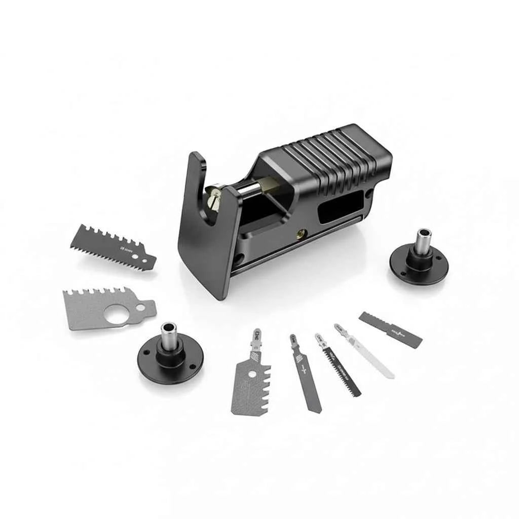 Electric Drill to Reciprocating Saw Conversion Head - KoduXL